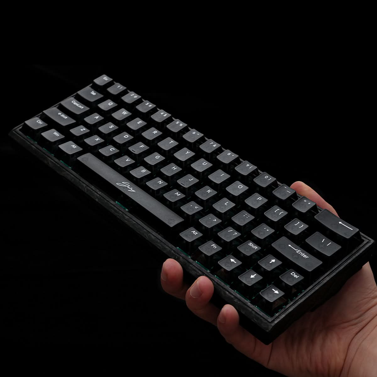 WLMouse YING63 Carbon Fiber Keyboard | CtrlShiftStore